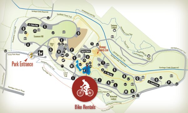 Bike Rentals in Irvine Park | Orange County | Family Bike Rentals