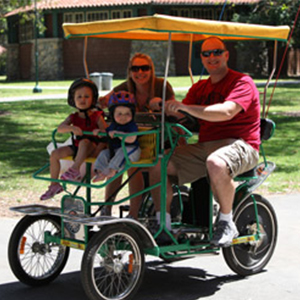 Bike Rentals in Irvine Park | Orange County | Family Bike Rentals